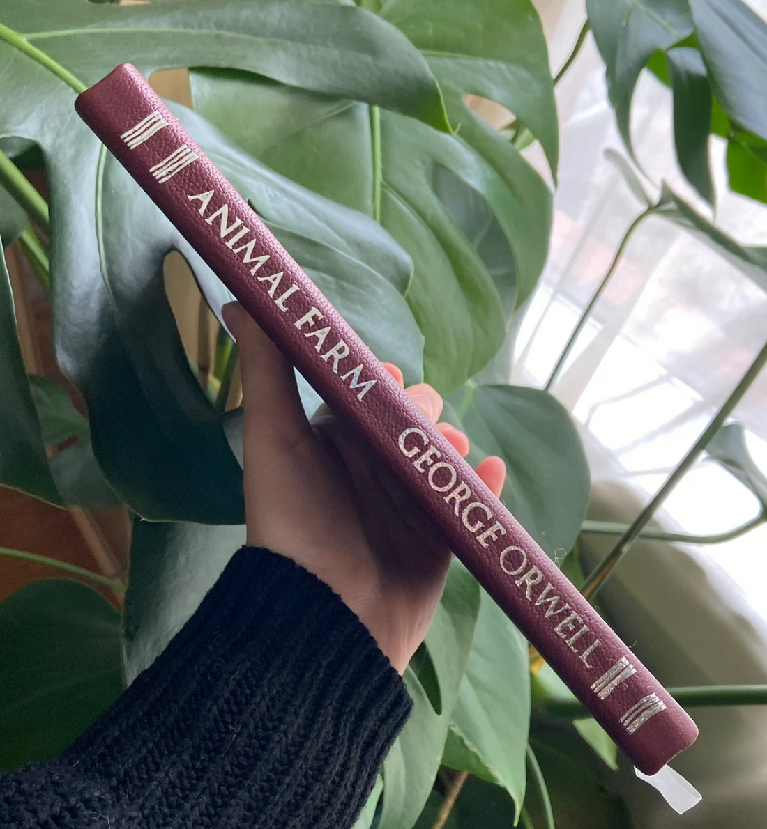 Animal Farm by George Orwell - Handmade Leatherbound Collector’s Editi ...