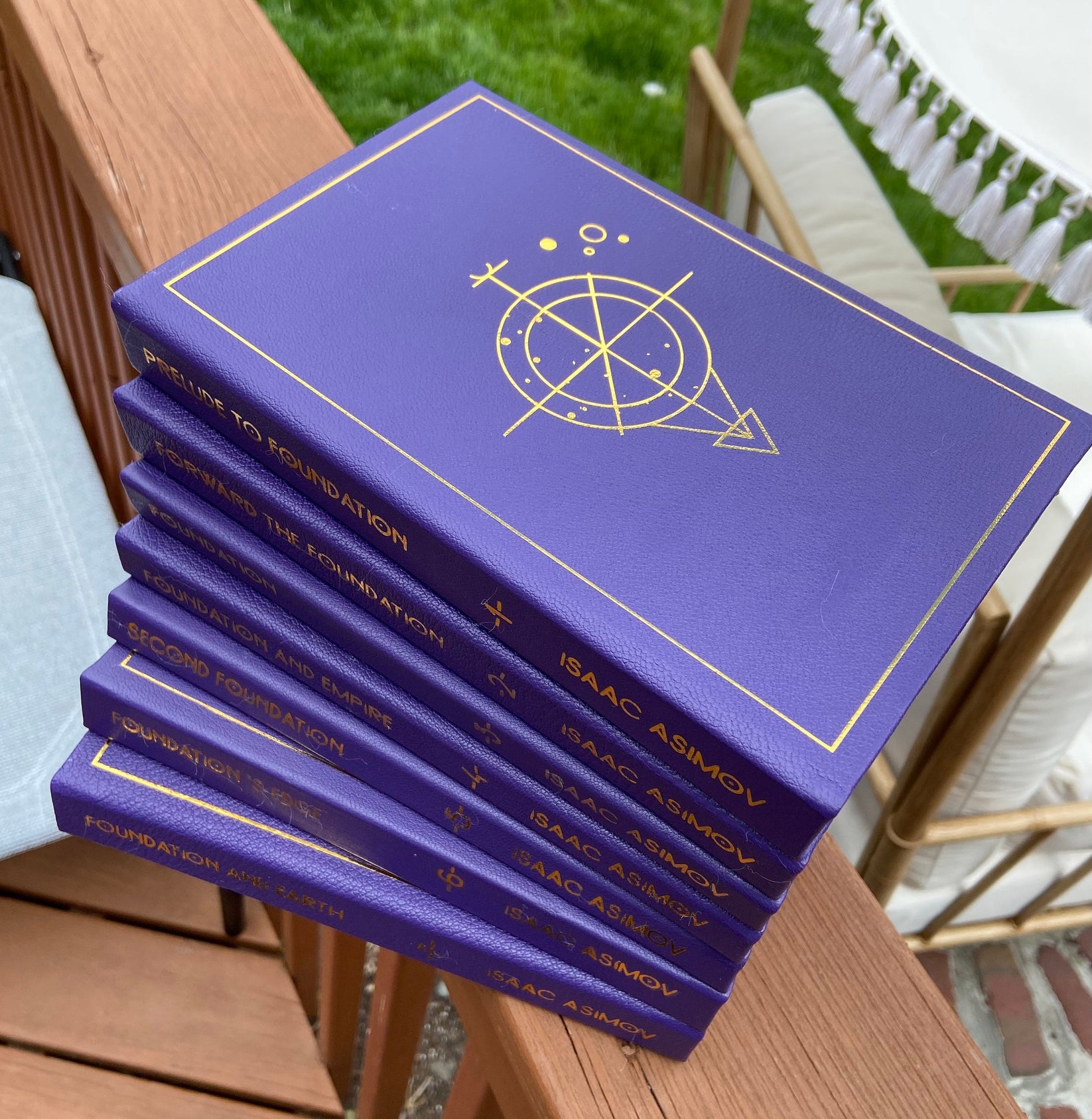 The Foundation Series by Isaac Asimov - Leatherbound Collector's Editi ...